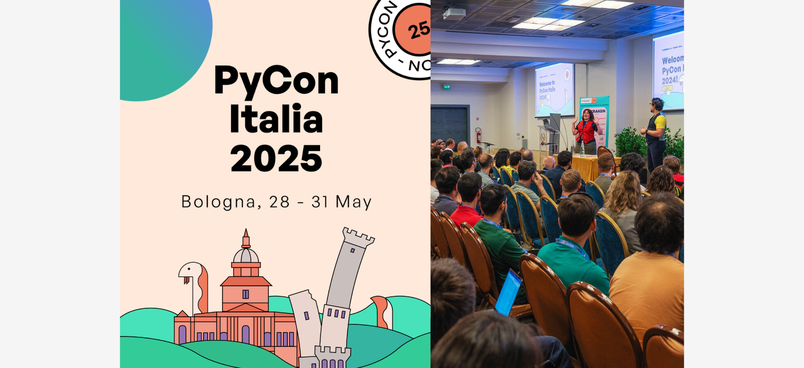 PyCon Italia 2025 in Bologna: team evolution and open source culture ...